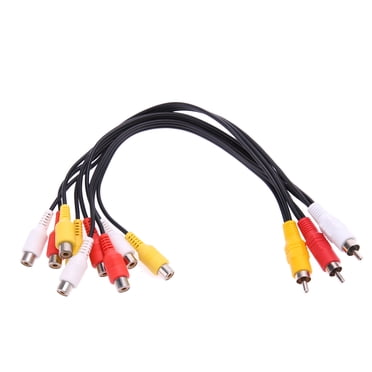 Tripp Lite P313-001 12" Mini Stereo 3.5mm Dubbing Cable Y Adapter Male ...