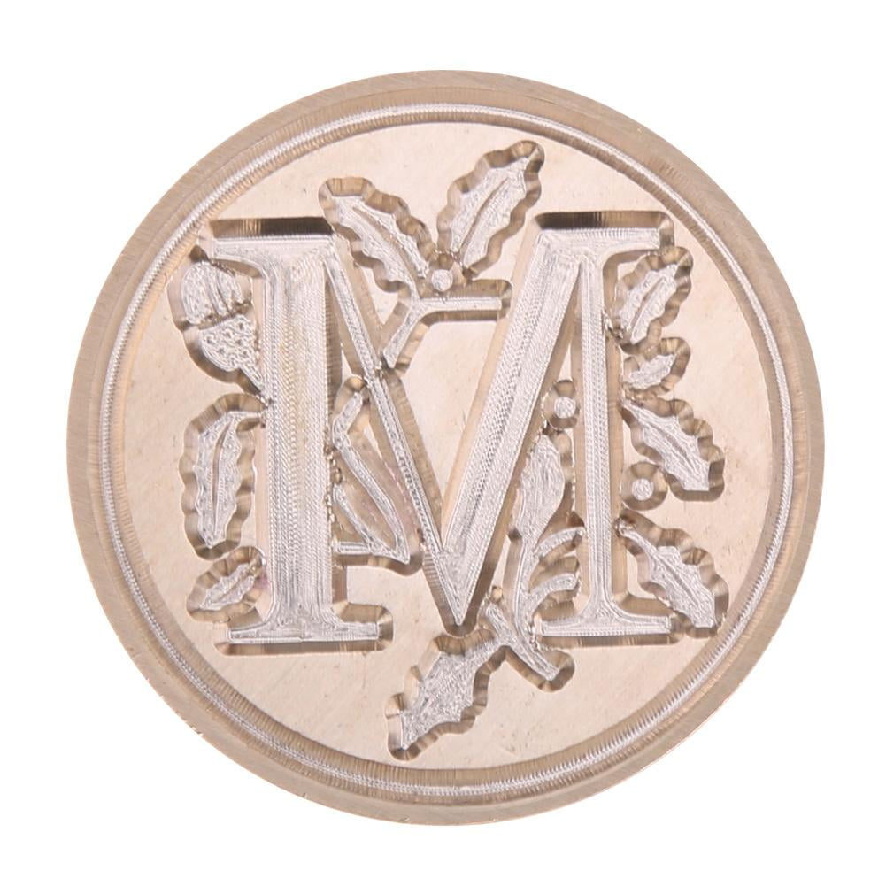 fankhu 3D DIY Embossed Wax Stamp Removable Round No Handle for ...
