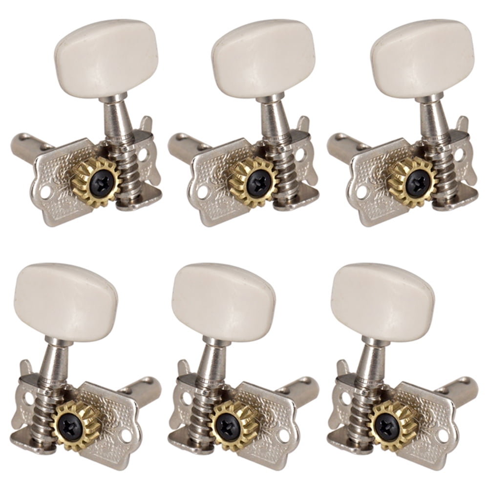 fankhu 3L 3R Open String Button Tuning Pegs Machine Head Key Peg Tuners ...
