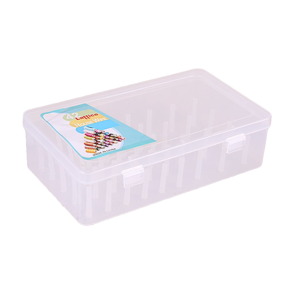 fankhu 42 Axis Sewing Threads Box Household Sewing Thread Storage Box ...