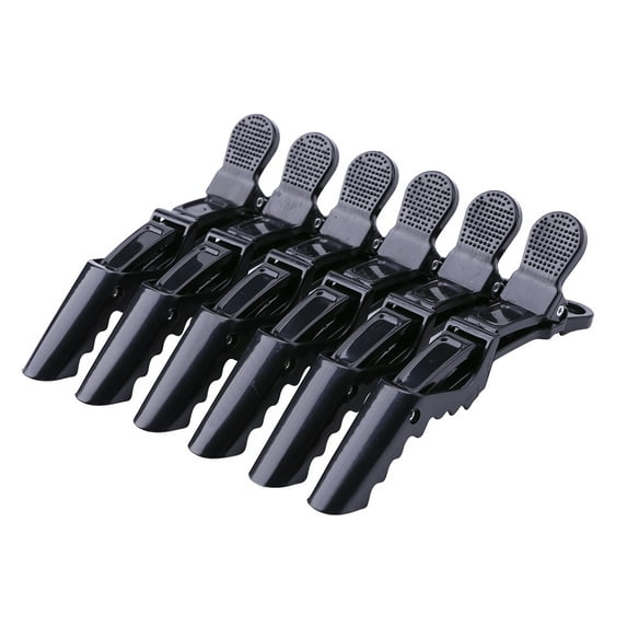 fankhu 6 Pcs Alligator Hair Clips Plastic Non Slip Hair Clips ...