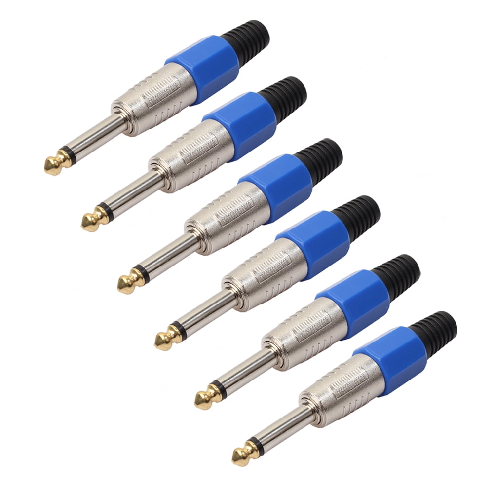 fankhu 6xMono Sophomore Core Amplifier Microphone Plug 6.35mm Audio ...