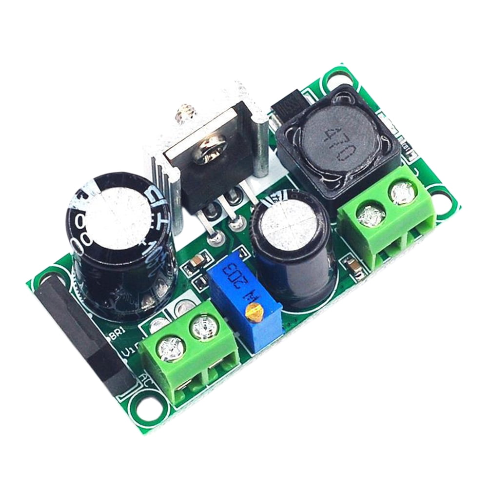 fankhu AC/DC To DC Buck Step Down Converter Module LM2596HV Power ...