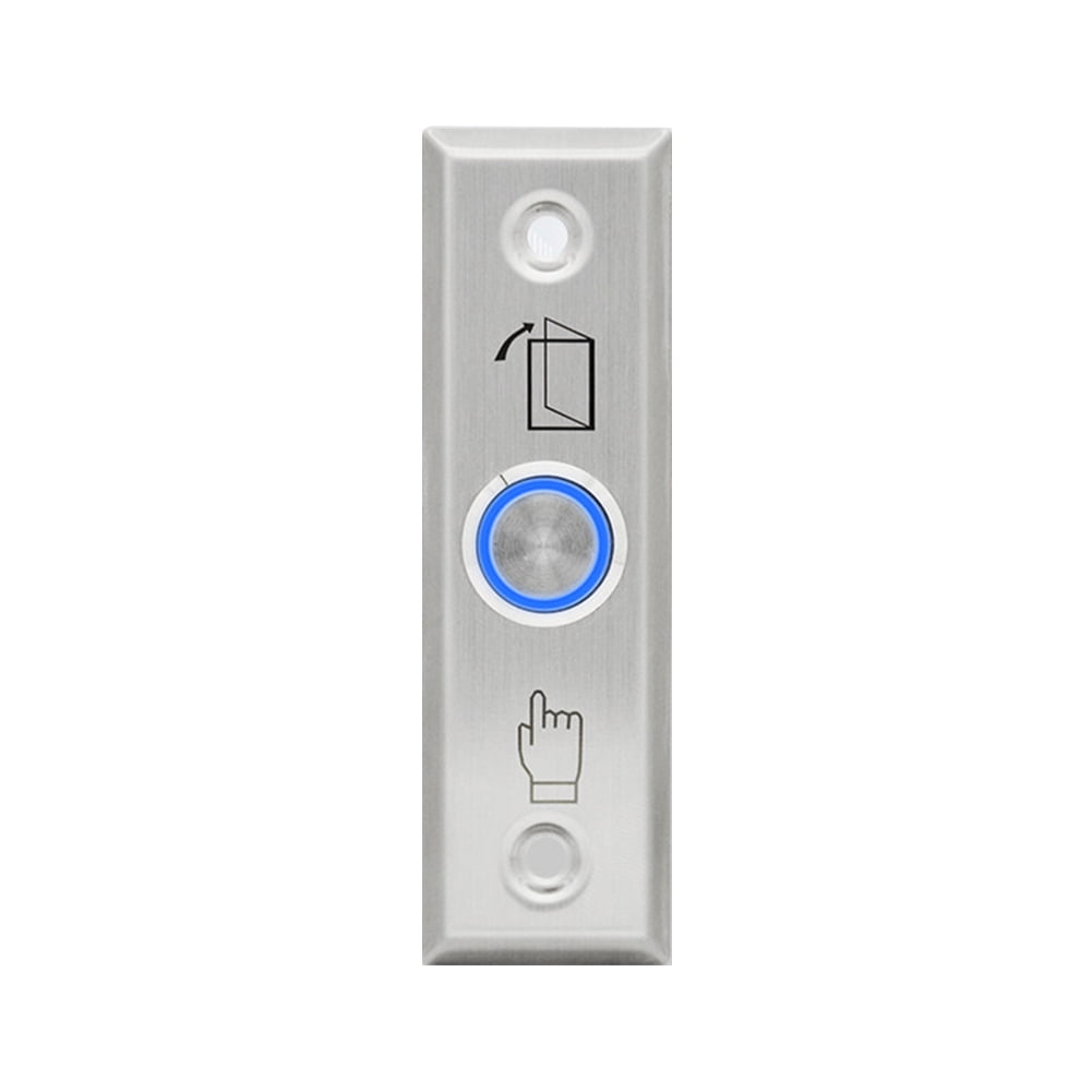 fankhu Access Control Exit Button Push Switch Door Release Buttons ...