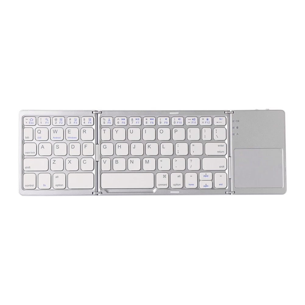 fankhu B033 Mini Folding keyboard (B033 Silver) - Walmart.com