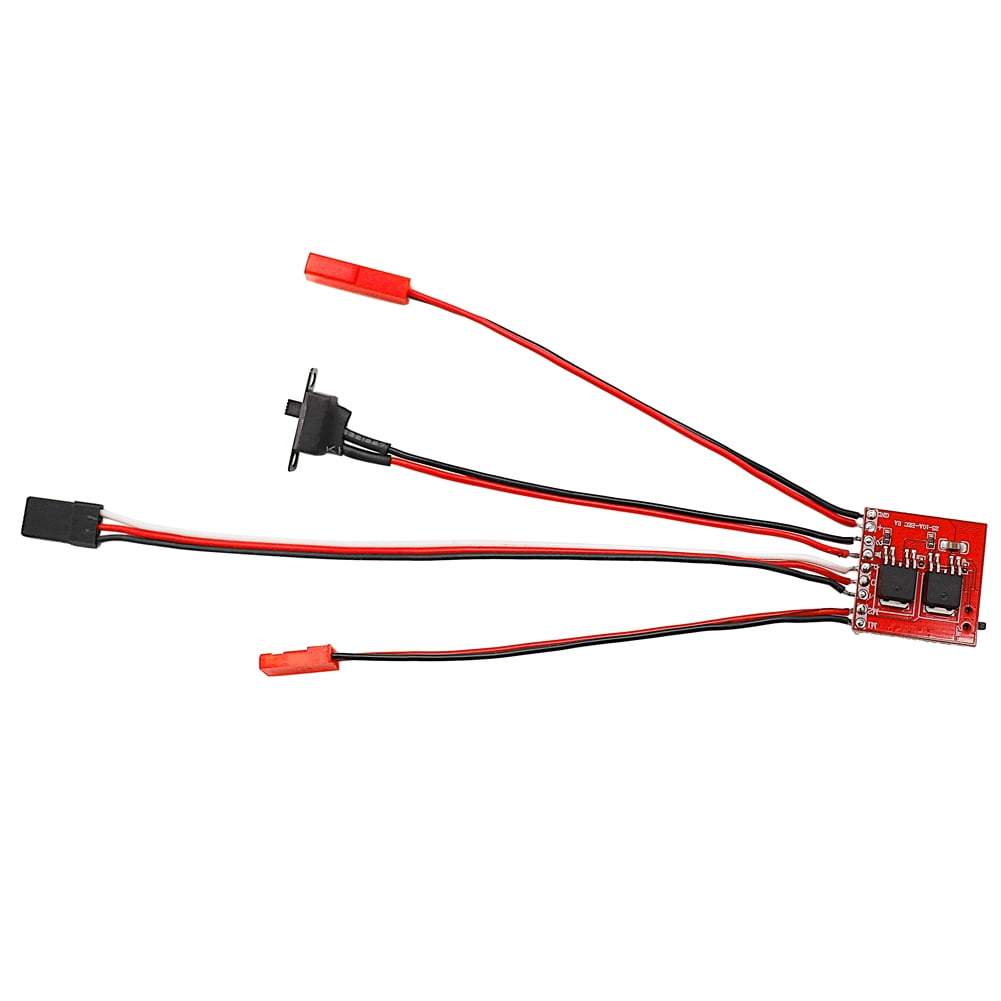 fankhu Brushed ESC Motor 30A 4-8V Brushed Motor Replacement Speed ...