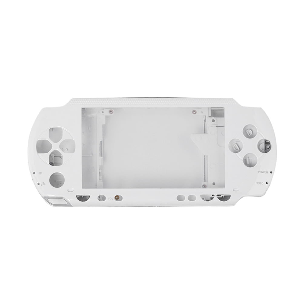 fankhu Complete Shell Cover with Button Case Screws for PSP1000 (White ...