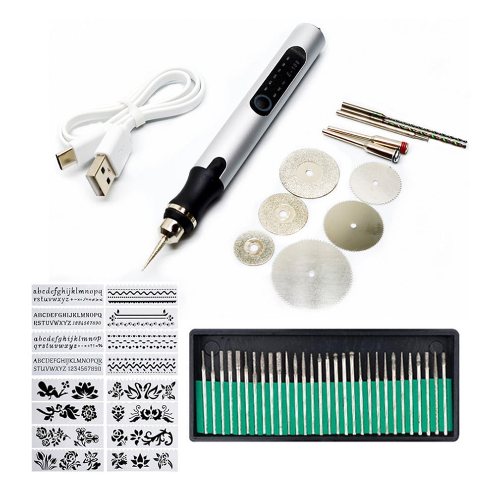 fankhu Electric Engraver Pen Rechargeable Engraver Drill Machine for ...