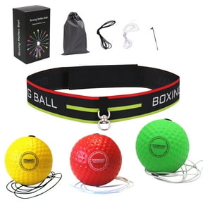 Boxbollen Game Boxing Reflex Ball Headband Set, Head Mounted Boxing ...