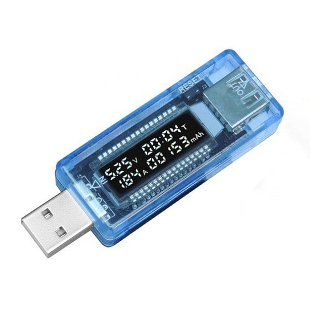 fankhu KWS-V20 Current Voltage Capacity Battery Tester 0-3A USB Voltage ...