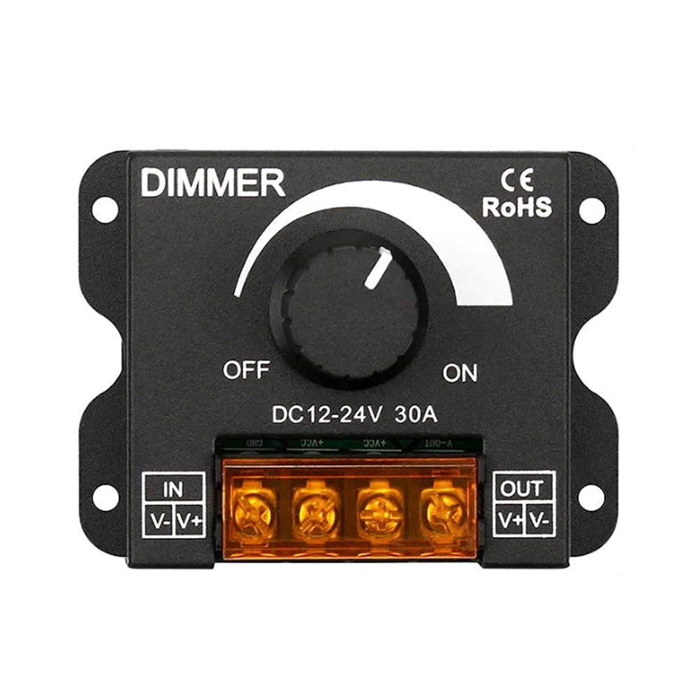fankhu LED Monochrome Controller 30A LED Dimming Controller PWM Digital ... fankhu LED Monochrome Controller 30A LED Dimming Controller PWM Digital ...