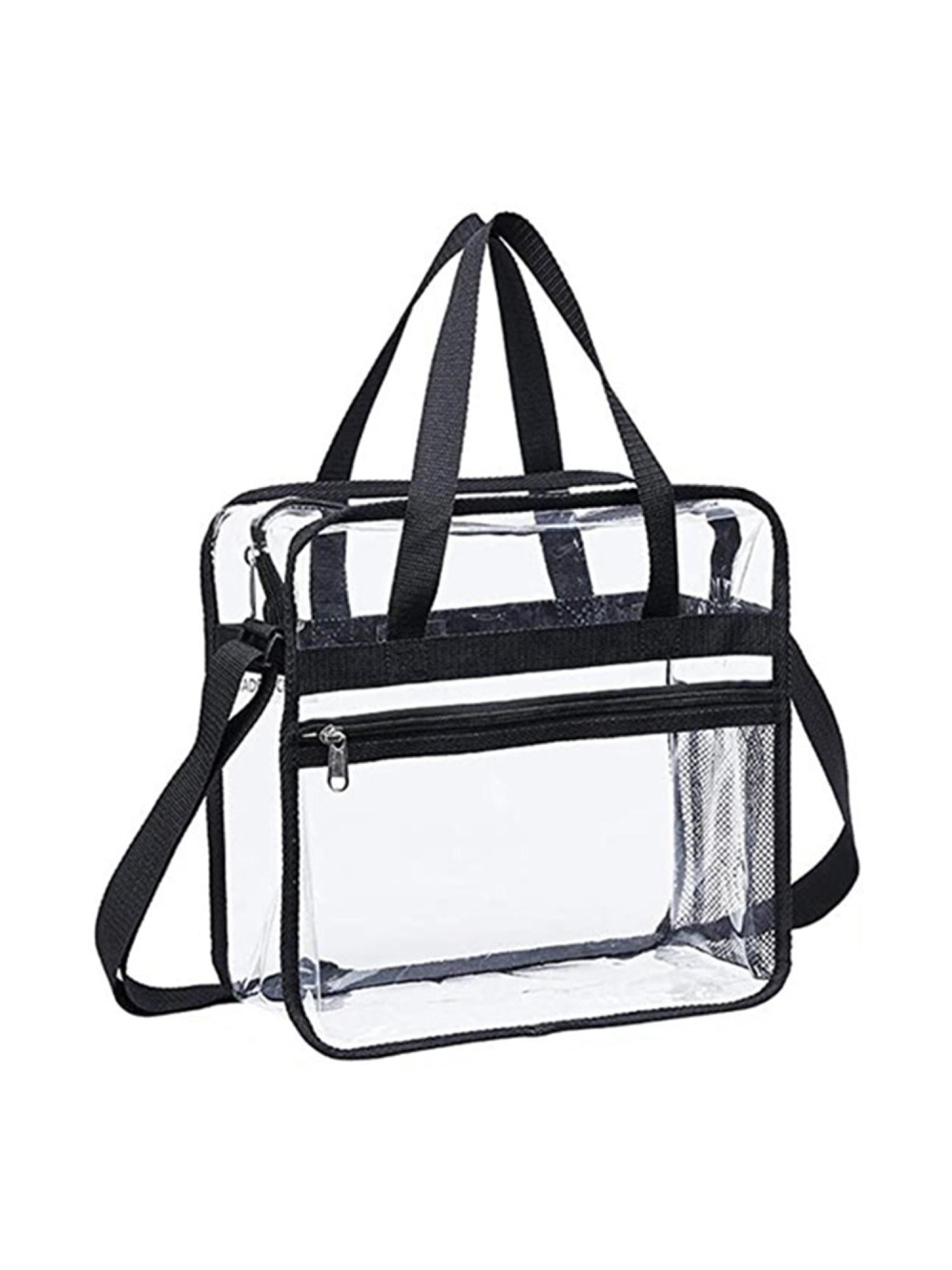 fankhu Large Capacity Handbag Portable Transparent Shoulder Crossbody ...