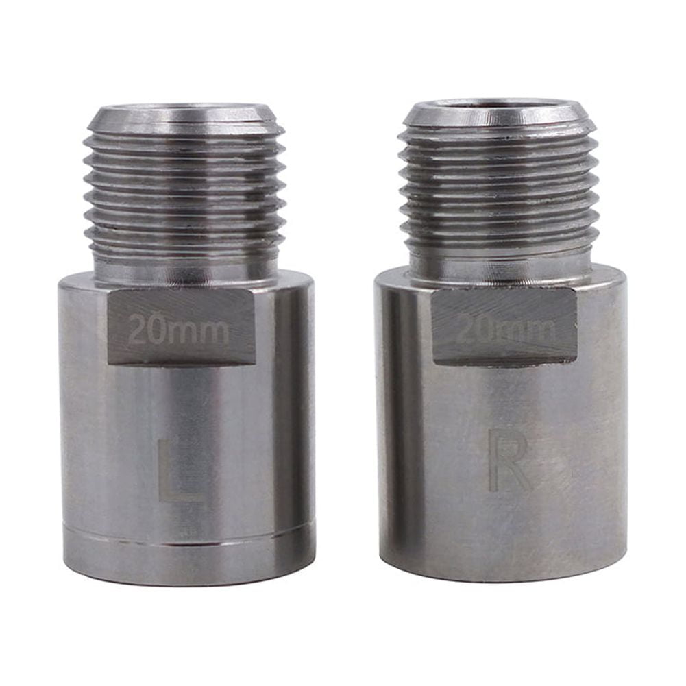 fankhu MTB Bike Pedal Extender Extension Bolts Spacers Axle Crank Pedal ...