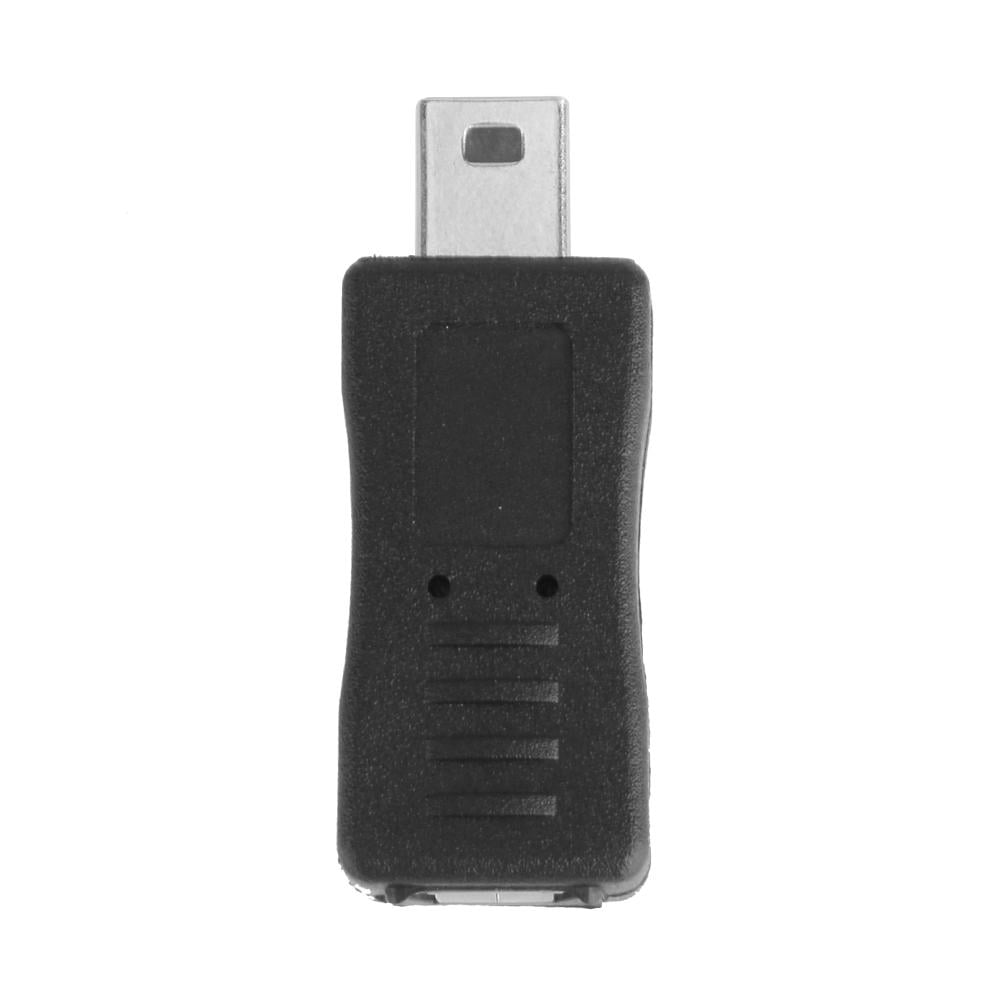 fankhu Mini USB 5Pin Male to Micro USB Female T Shape V3 to V8 Adapter ...