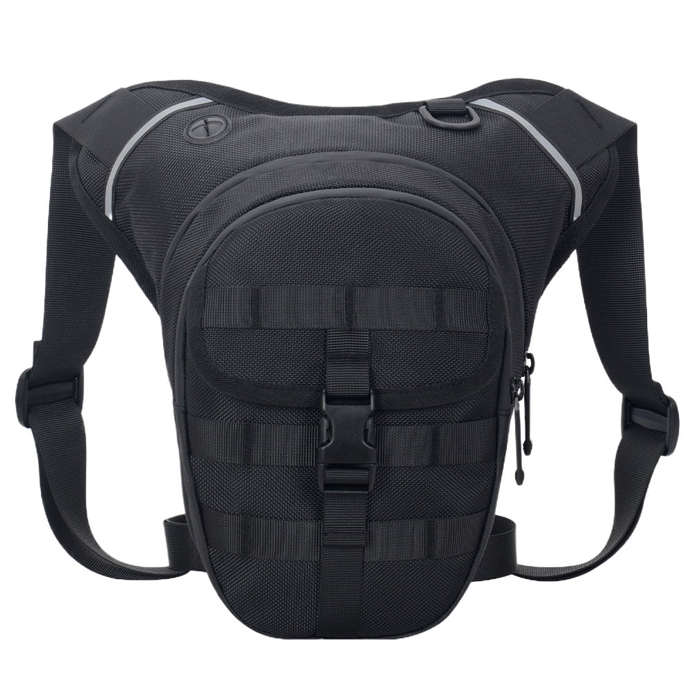 fankhu Motorcycle Drop Leg Bag Hip Bum Motorcycle Bag Multi-Function ...
