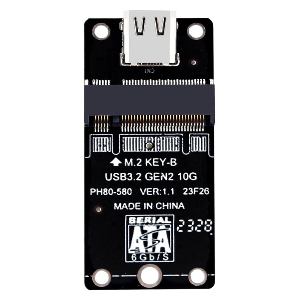 fankhu NGFF To USB 3.2 Type-C Adapter Card JMS583 M2 NGFF SSD Adapter ...
