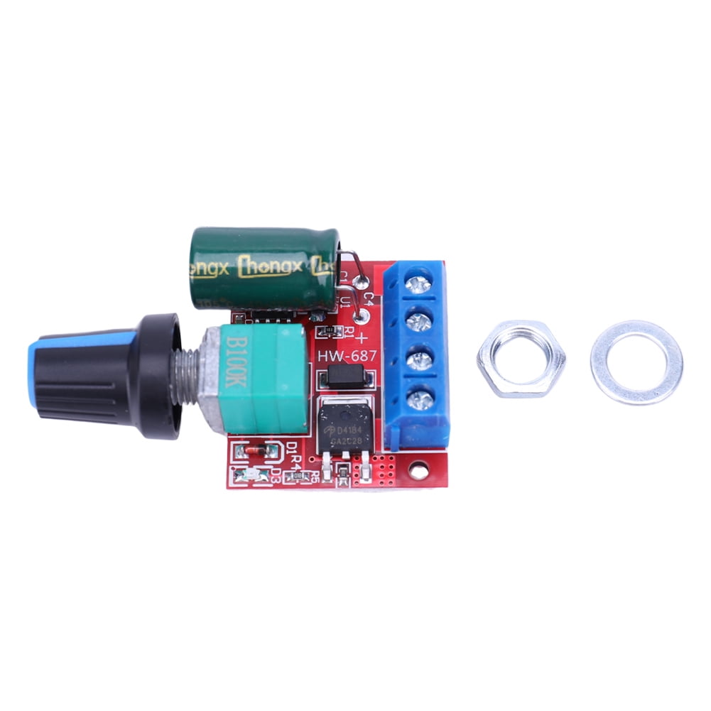 fankhu PWM DC Motor Speed Controller Module 5A 90W DC Motor PWM ...