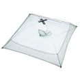 fankhu Portable Folding Square Fishing Net Multi-purpose Practical Simple Operation Fish Network ...