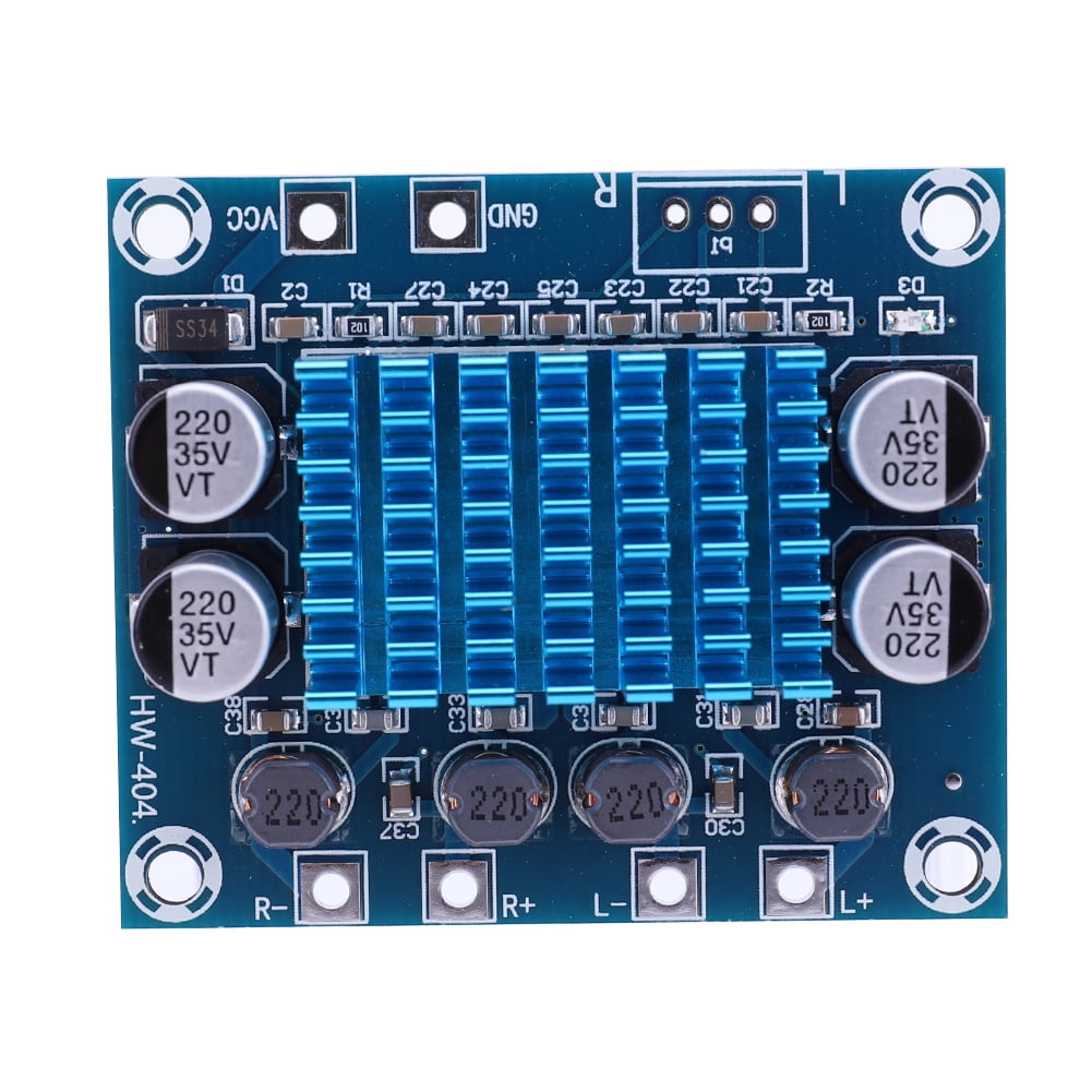 Fankhu Power Audio Amplifier Board Hd Digital Sound Amplify Panel Dual
