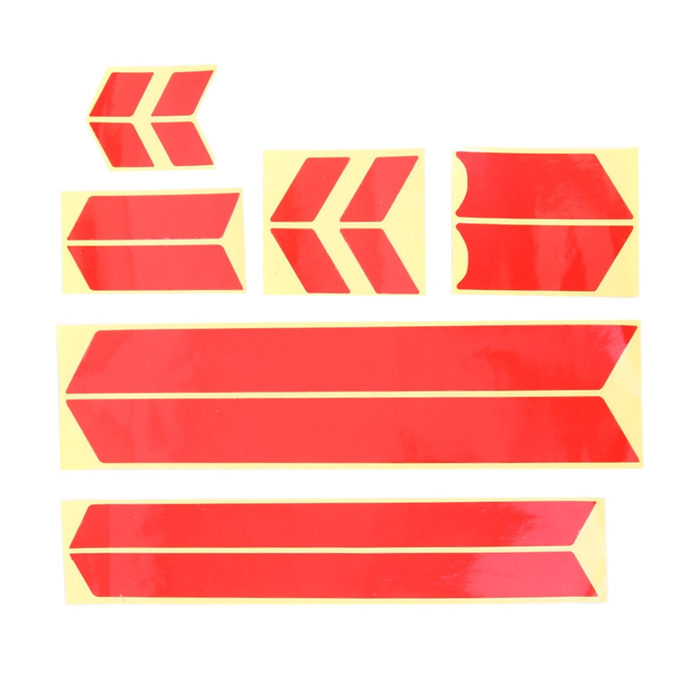 fankhu Reflective Stickers Scooter Night Riding Safety PVC Strip for ...