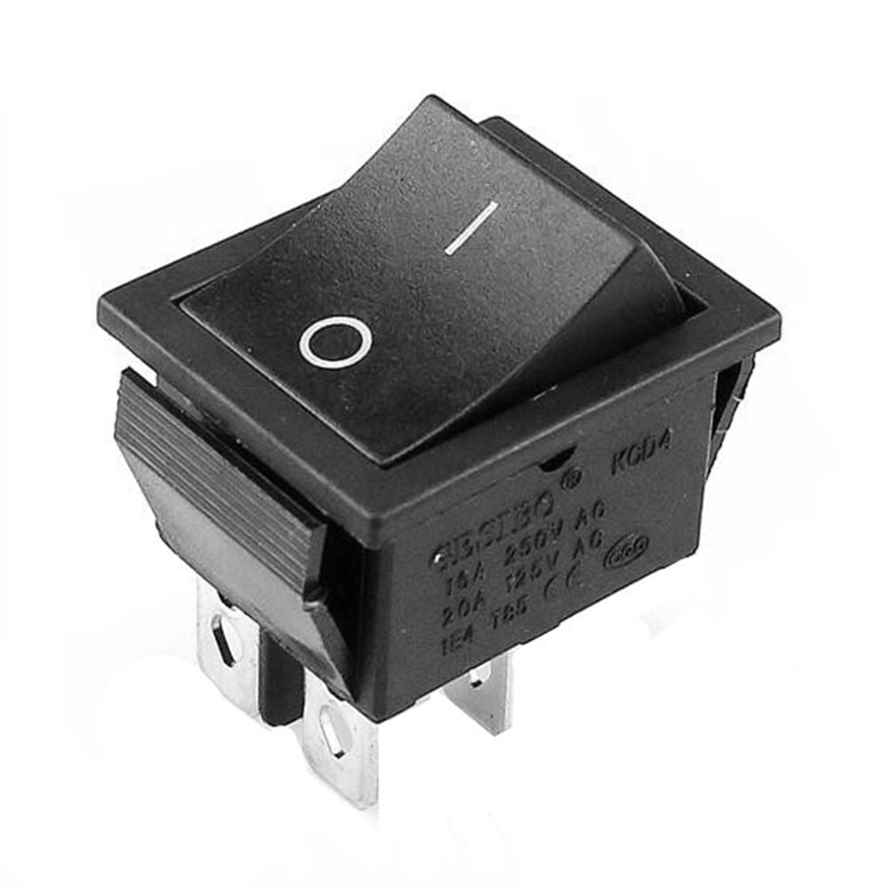 fankhu Rocker Switch Power Switch 2-Level 4-Pin Without Light AC125 ...