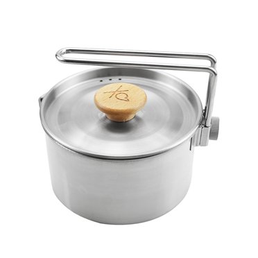 Coleman Aluminum Mess Kit, 5-Piece Camping Cookware Set, Lightweight ...