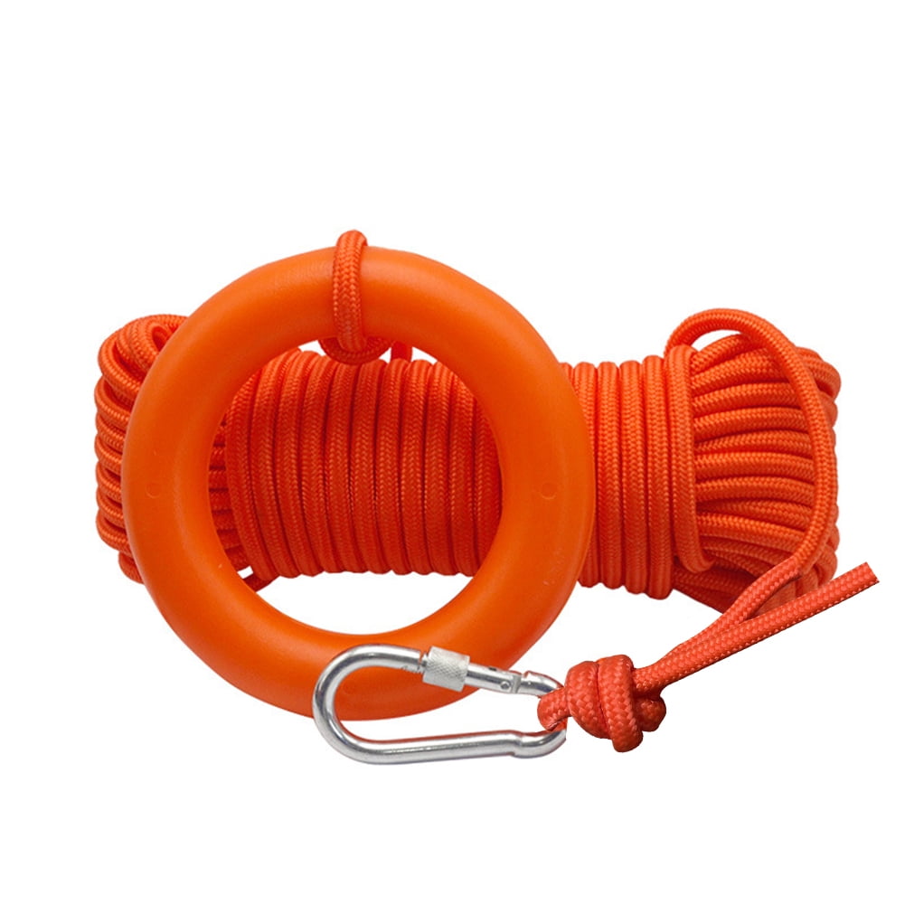 fankhu Water Floating Lifesaving Rope Professional Buoyant Throw Rope with Bracelet/Hand Ring ...