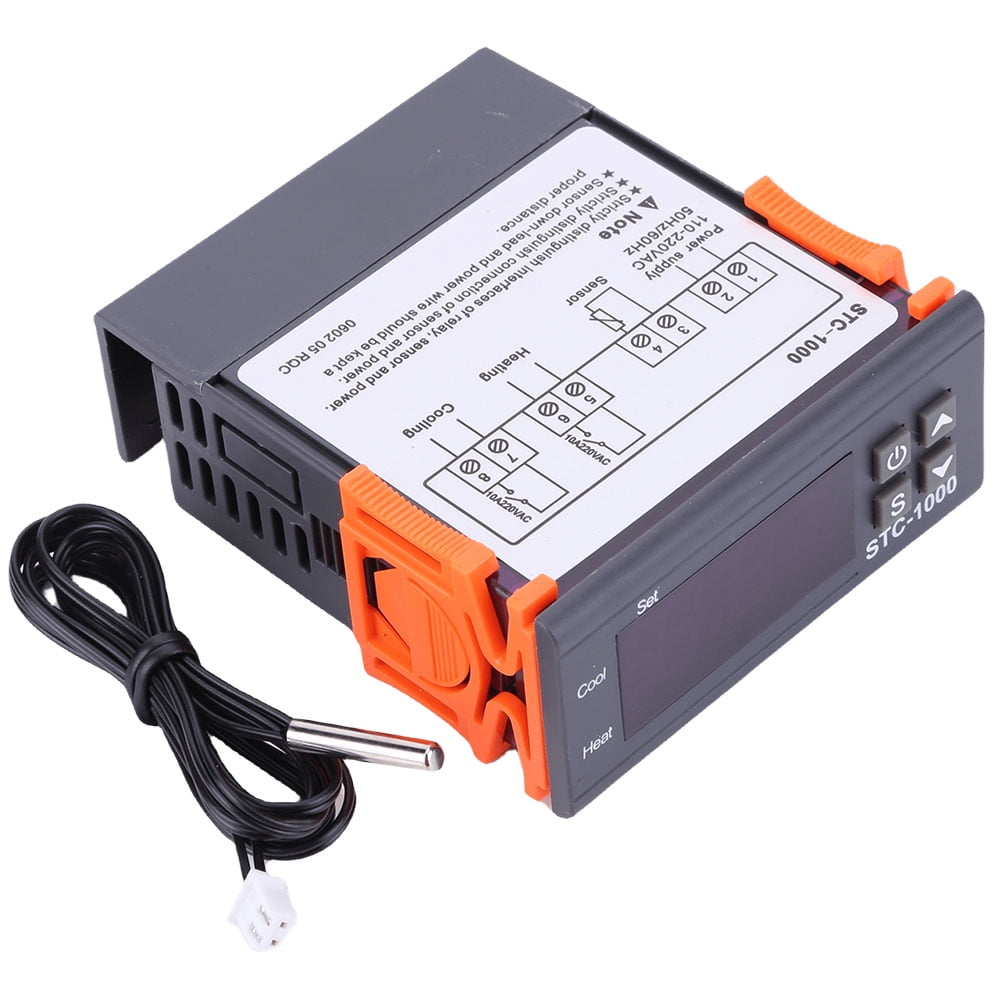 fankhu Wide Range of Applications STC-1000 Thermometer Heating Cooling ...