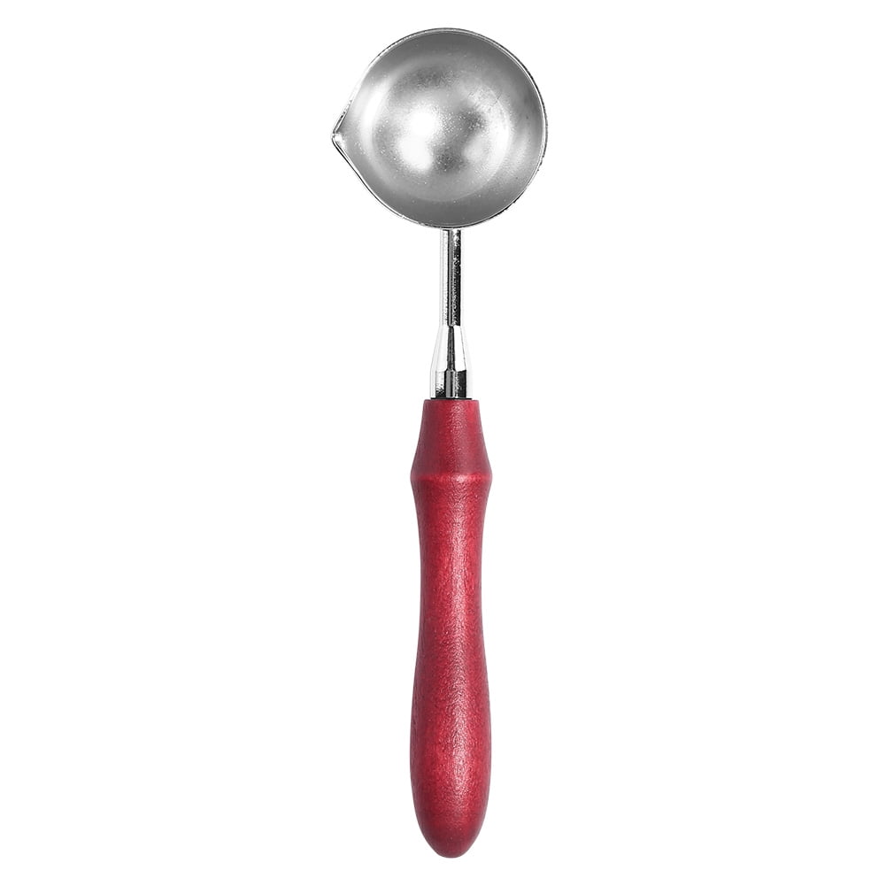 fankhu Wooden Handle Wax Seal Melting Furnace Spoon Melt Stove Stick ...