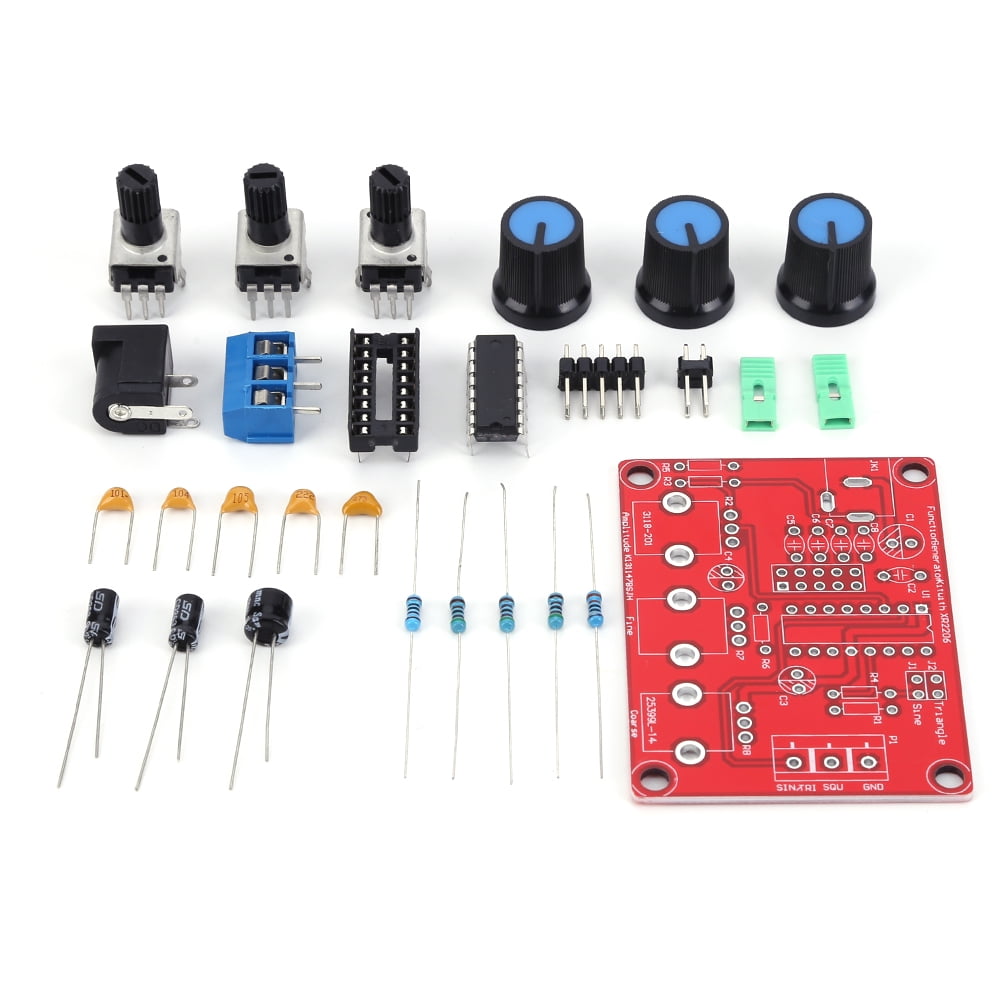 fankhu XR2206 Function Signal Generator DIY Kit 1Hz-1MHz Adjustable ...