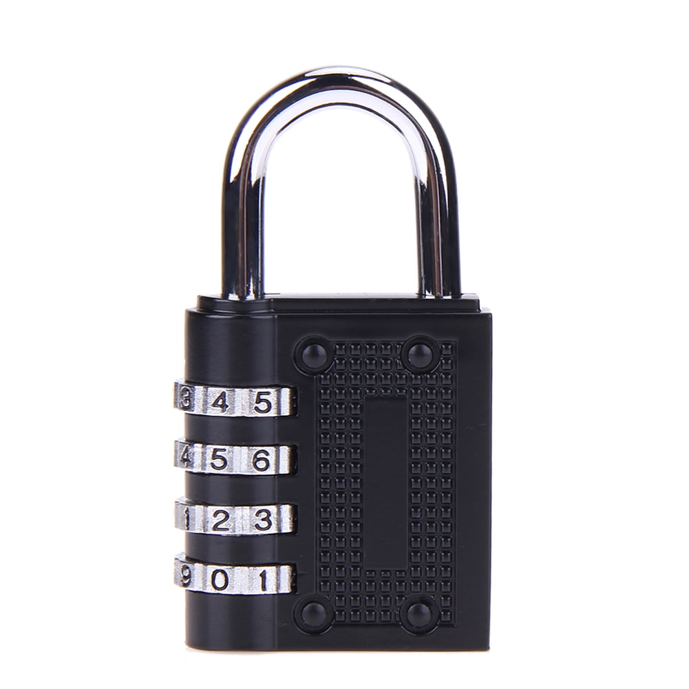 fankhu Zinc Alloy Padlock Multifunctional 4 Digit Password Lock ...