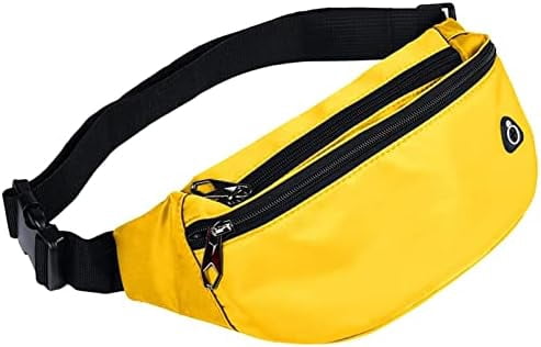 fanny pack for men women, waterproof sports waist bag pack, belt bag ...