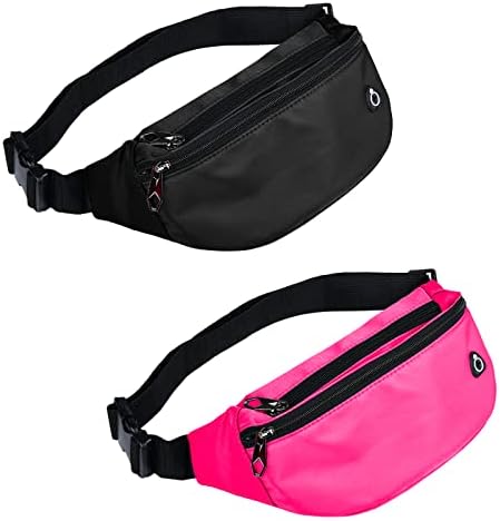 fanny pack for men women, waterproof sports waist bag pack, belt bag ...