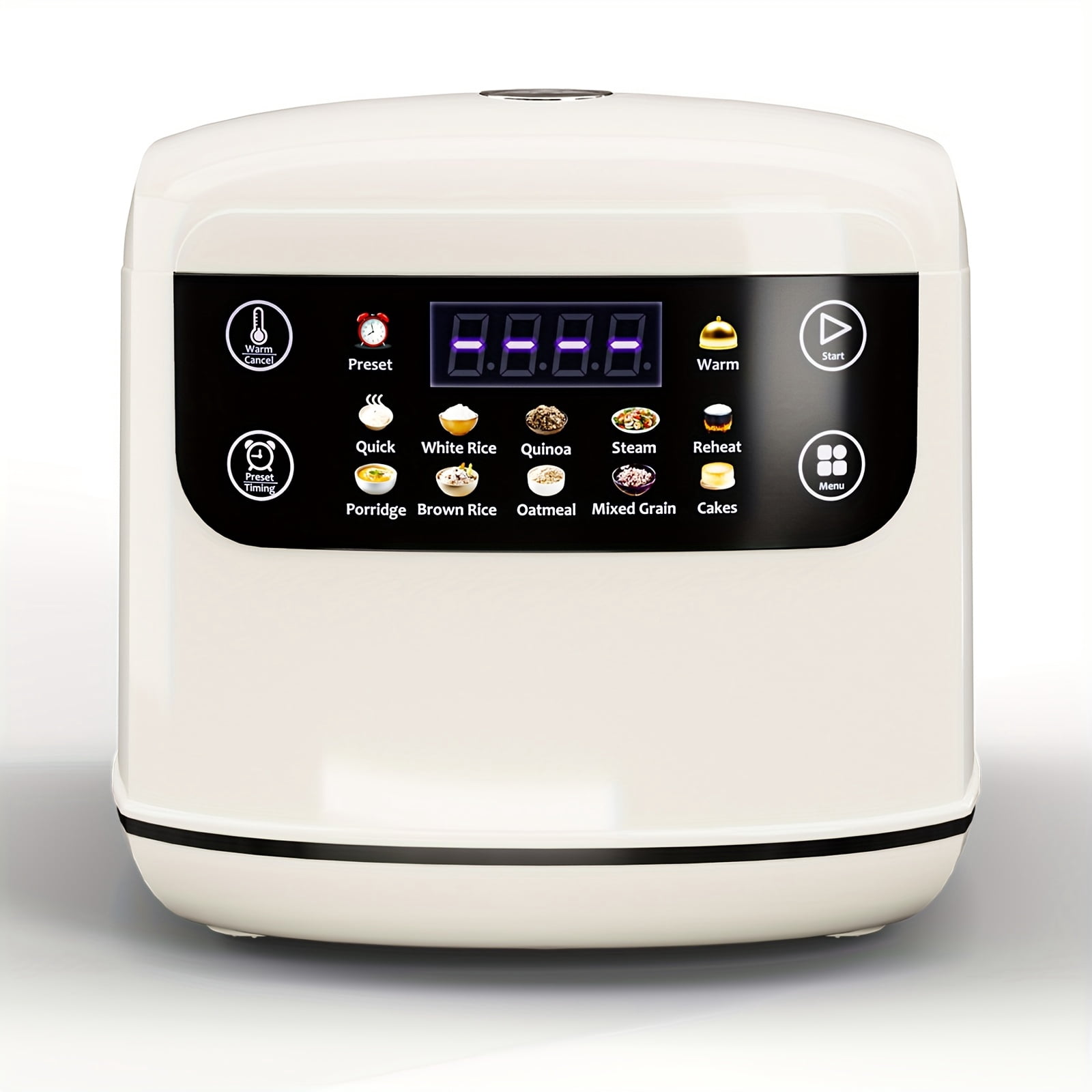 fanruina Electric Rice Cooker, 67.63oz Portable Multi Function Electric ...