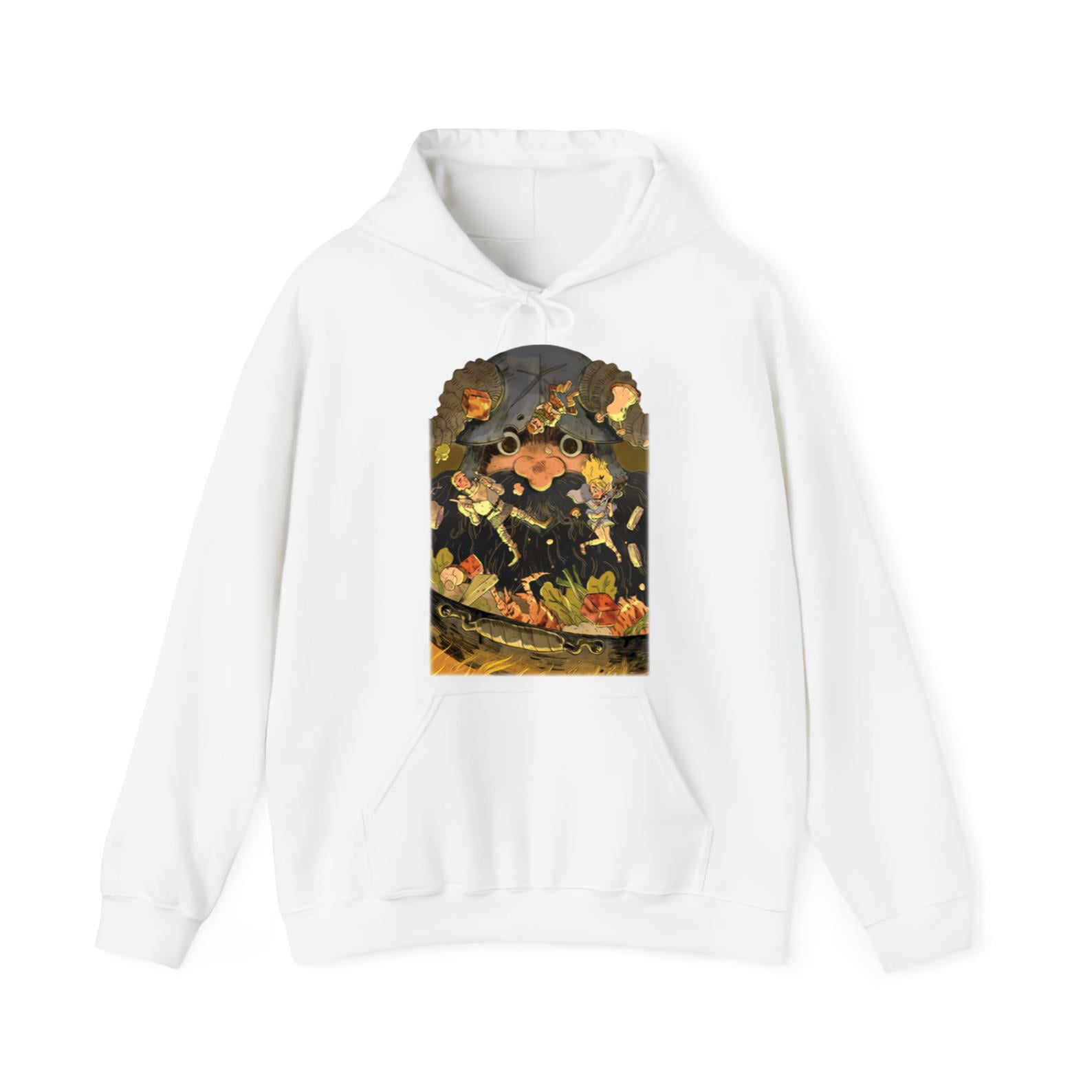 fantasy adventure graphic shirt, epic quest anime apparel, delicious in ...