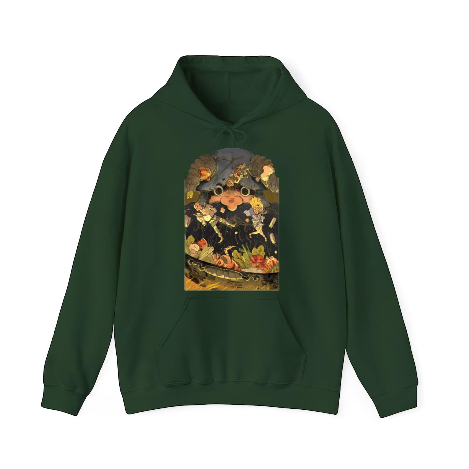 fantasy adventure graphic shirt, epic quest anime apparel, delicious in ...