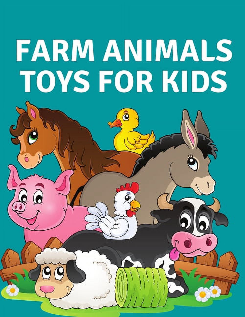 farm animals toys for kids : Farm animals kids book interactive fun ...