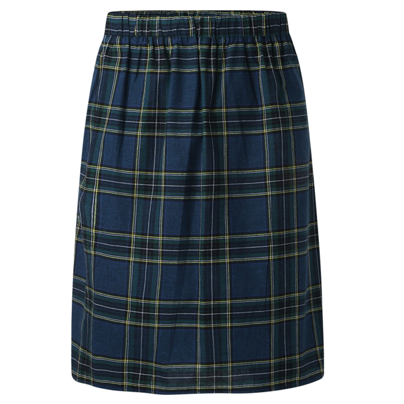fartey Men's Scottish Utility Kilts 2025 Summer Plaid Print Casual ...