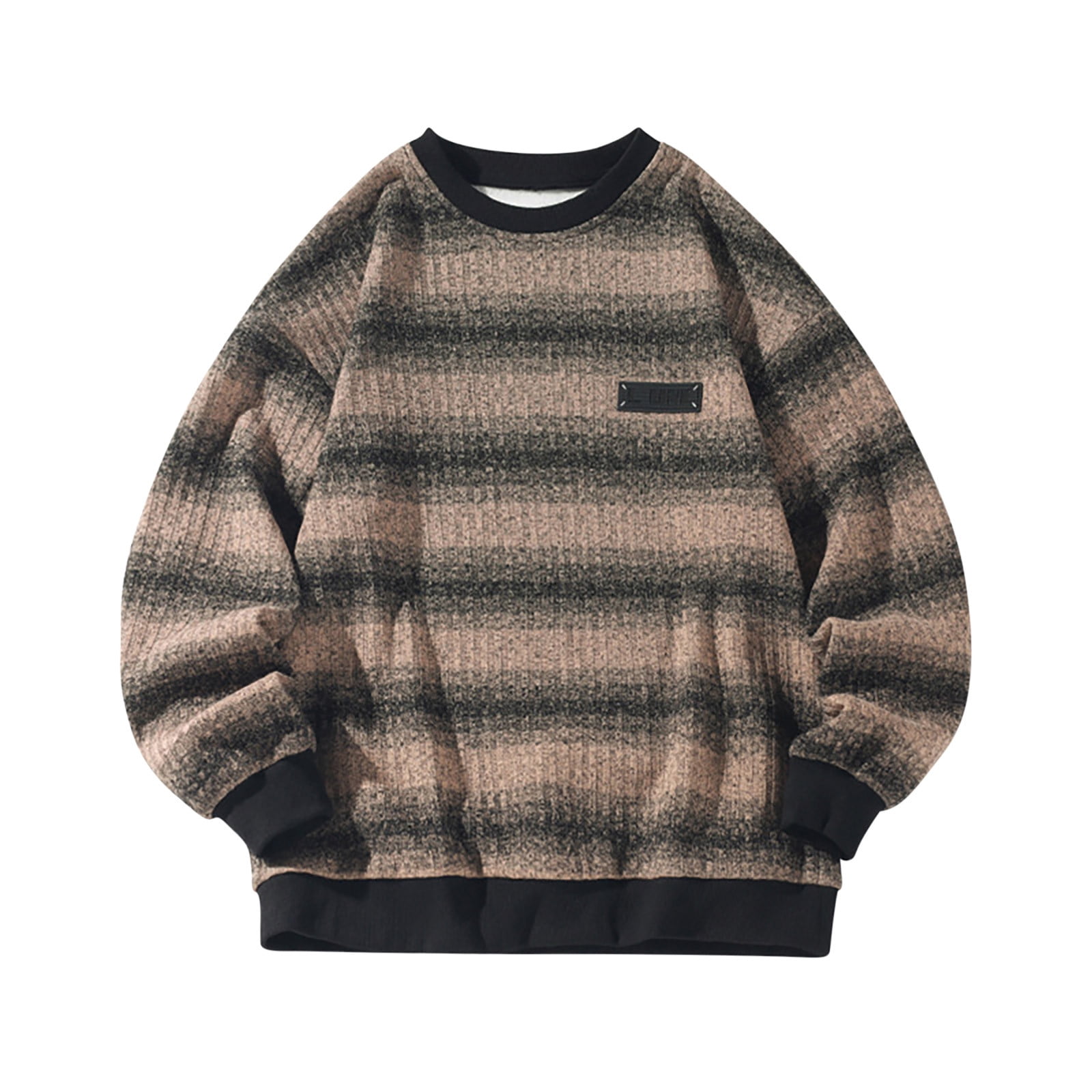 fartey Men's Vintage Grandpa Sweaters Oversized Striped fartey Men's Vintage Grandpa Sweaters Oversized Striped