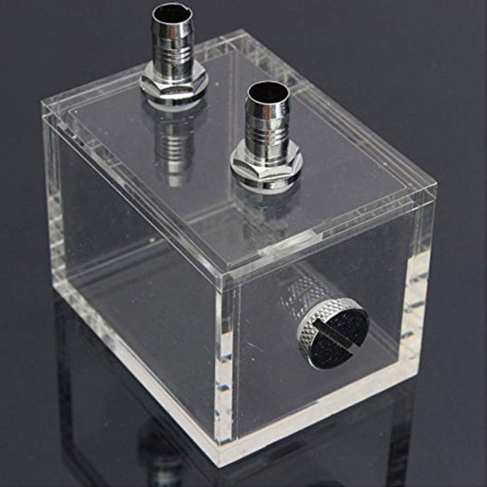 fashion 200ml Acrylic Water Tank Cooler Water Cooling Radiator Pc CPU ...
