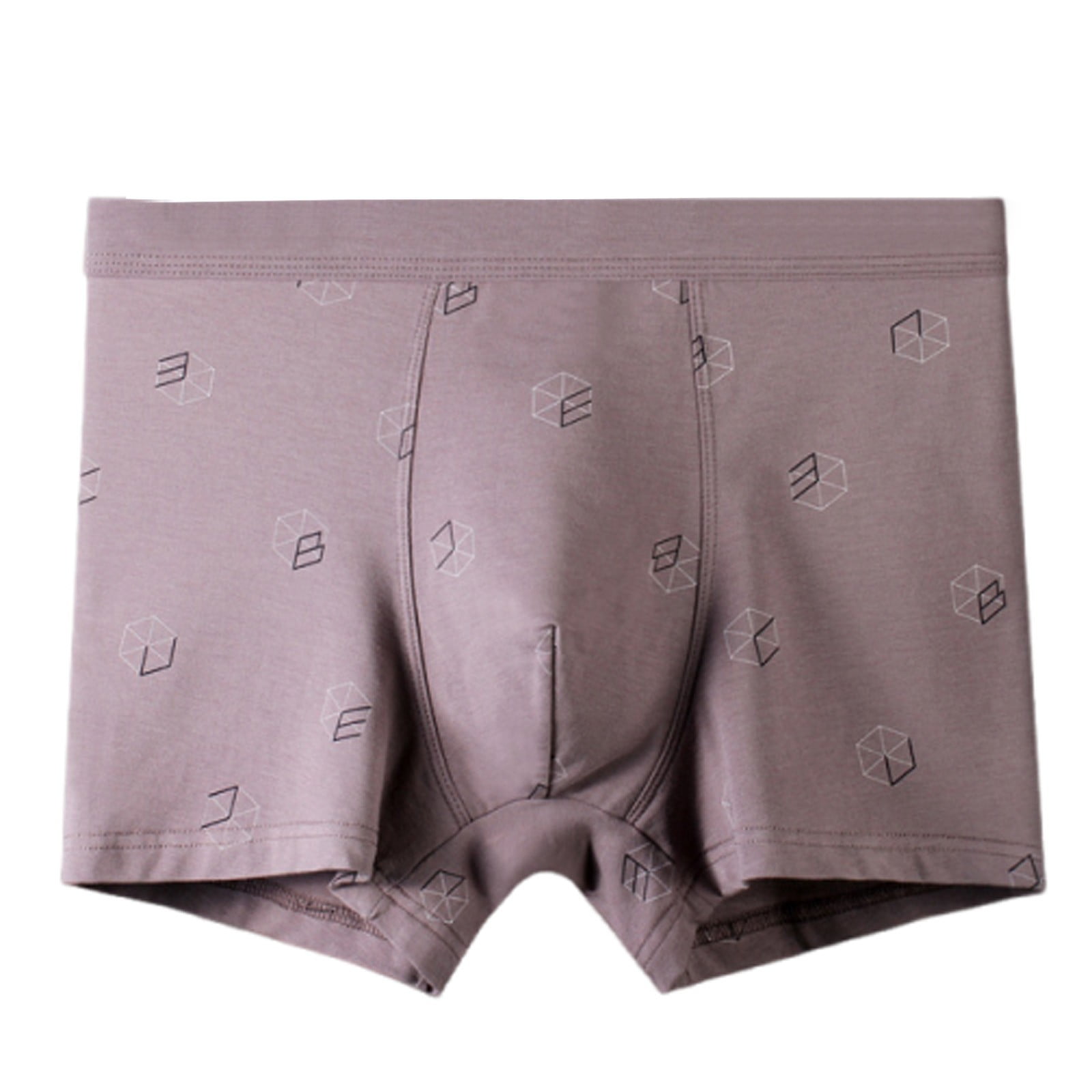 fatyb Men's Boxer Briefs Cotton Breathable Stretch Boxers Printed ...