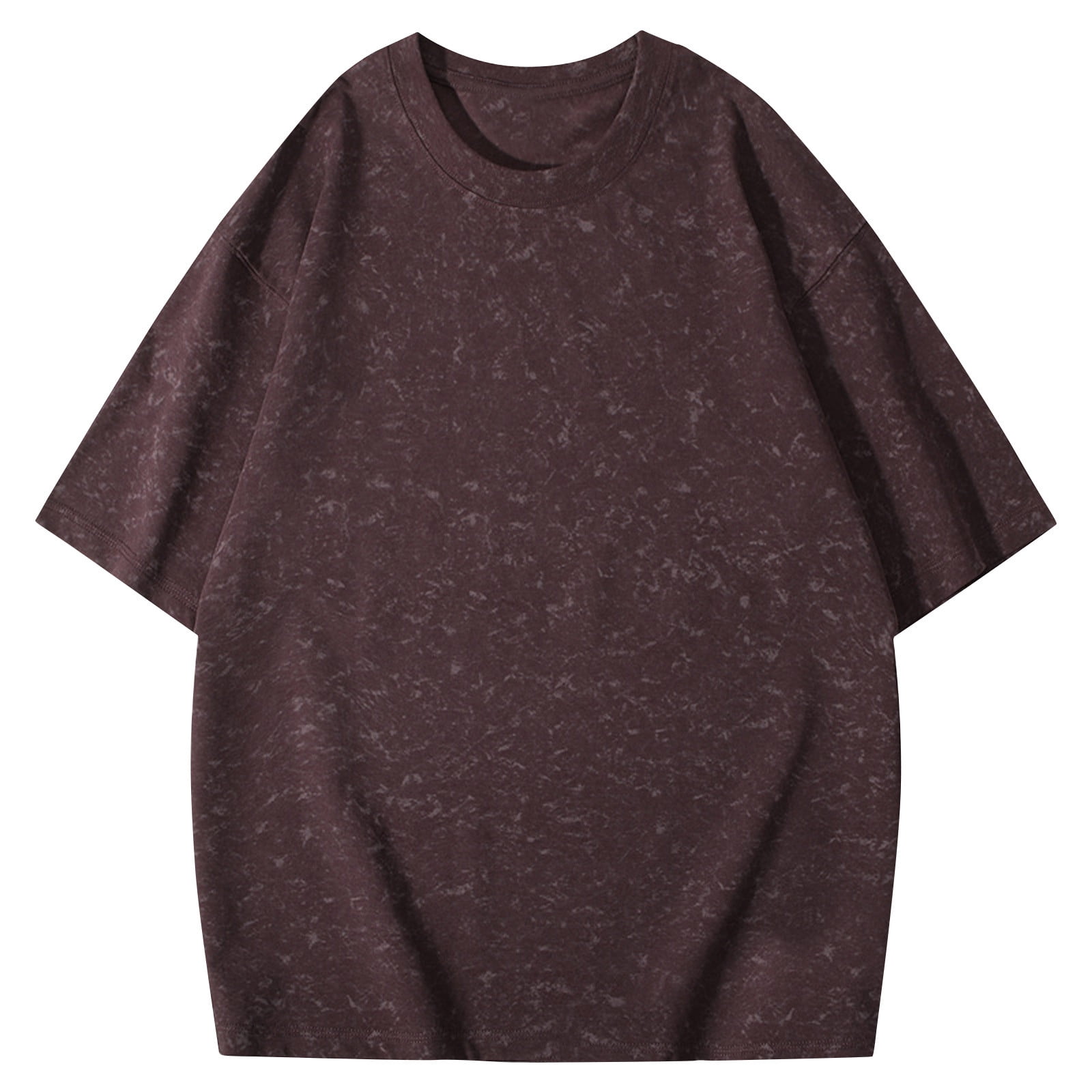 fatyb Men's Oversized T Shirts Short Sleeve Crew Neck Loose Tee ...
