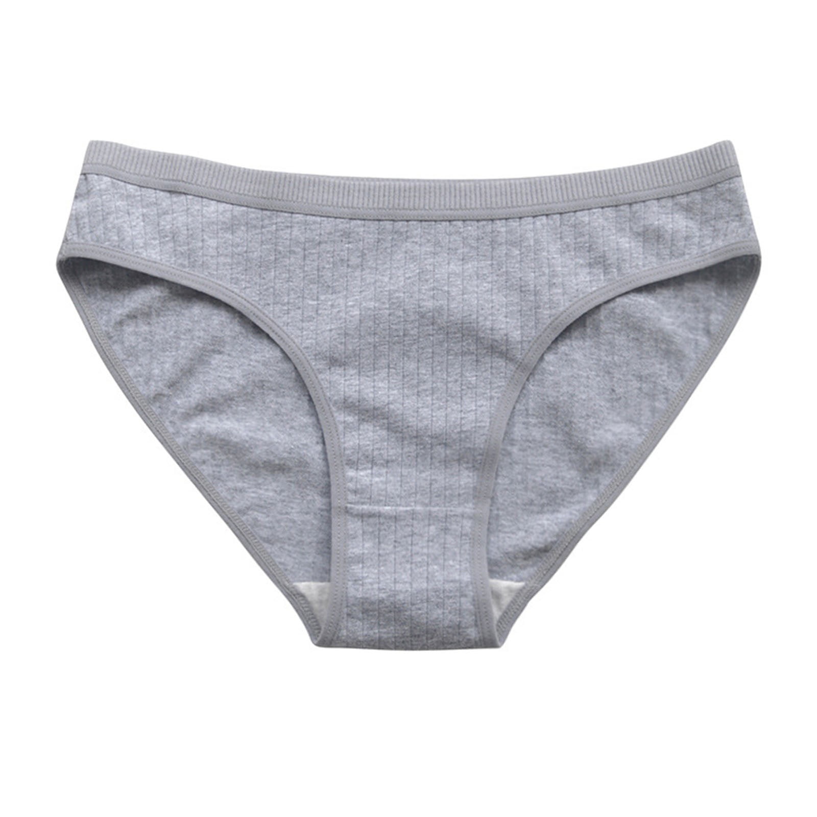 fatyb Women's Cotton Stretch Bikini Underwear High-Cut Panties ...