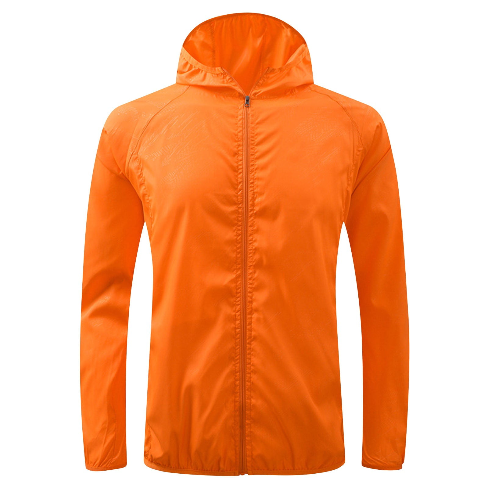 fatyb Womens Waterproof Hooded Raincoat Lightweight Sun Protection ...