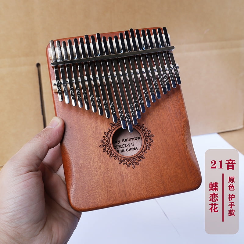 fchen Finger harp instrument,Kalimba Thumb Piano 17 Keys, Portable ...