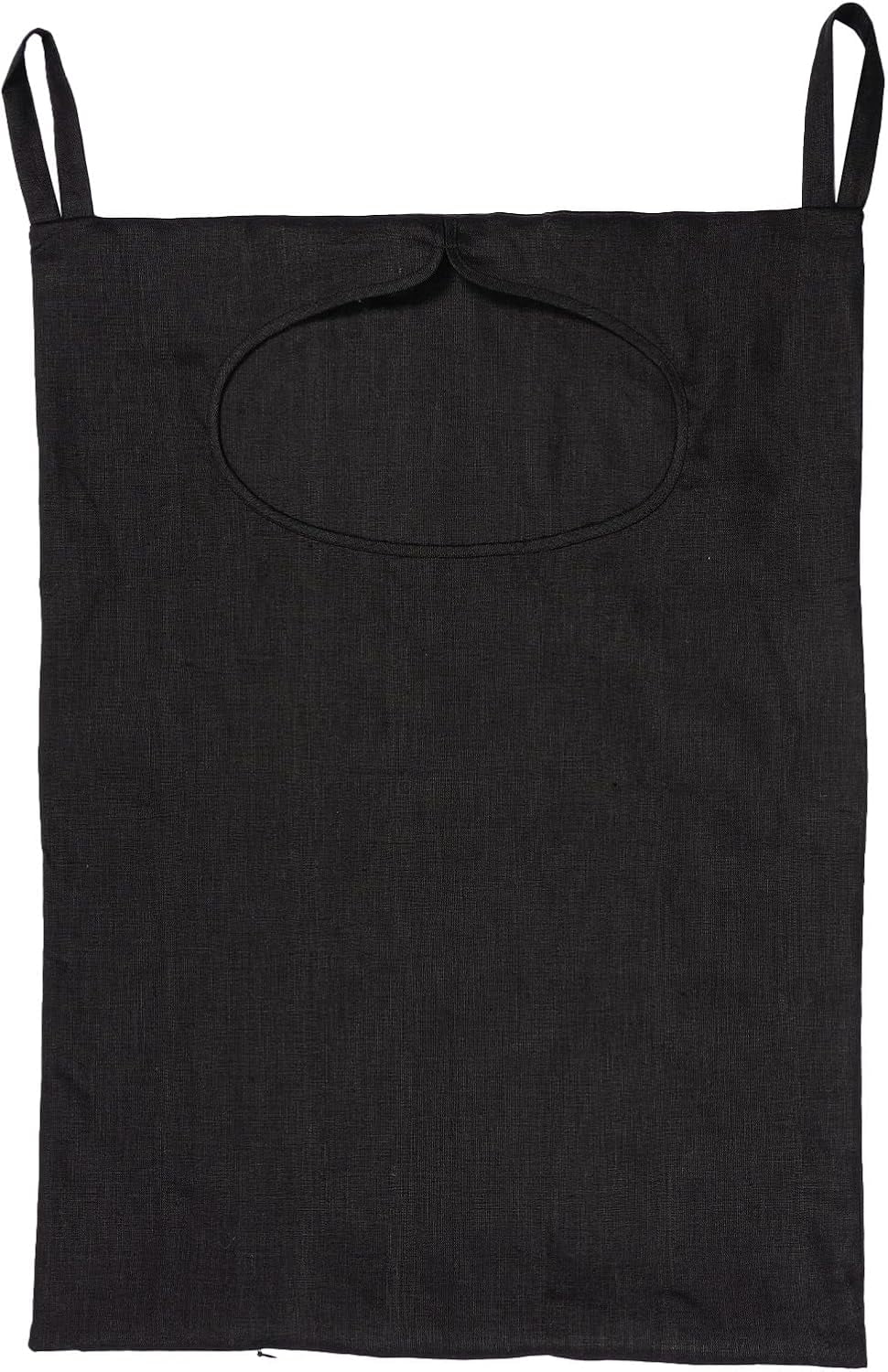 fdbtgysdb 100% Linen Hanging Laundry Bag Over Door Laundry Hamper with ...