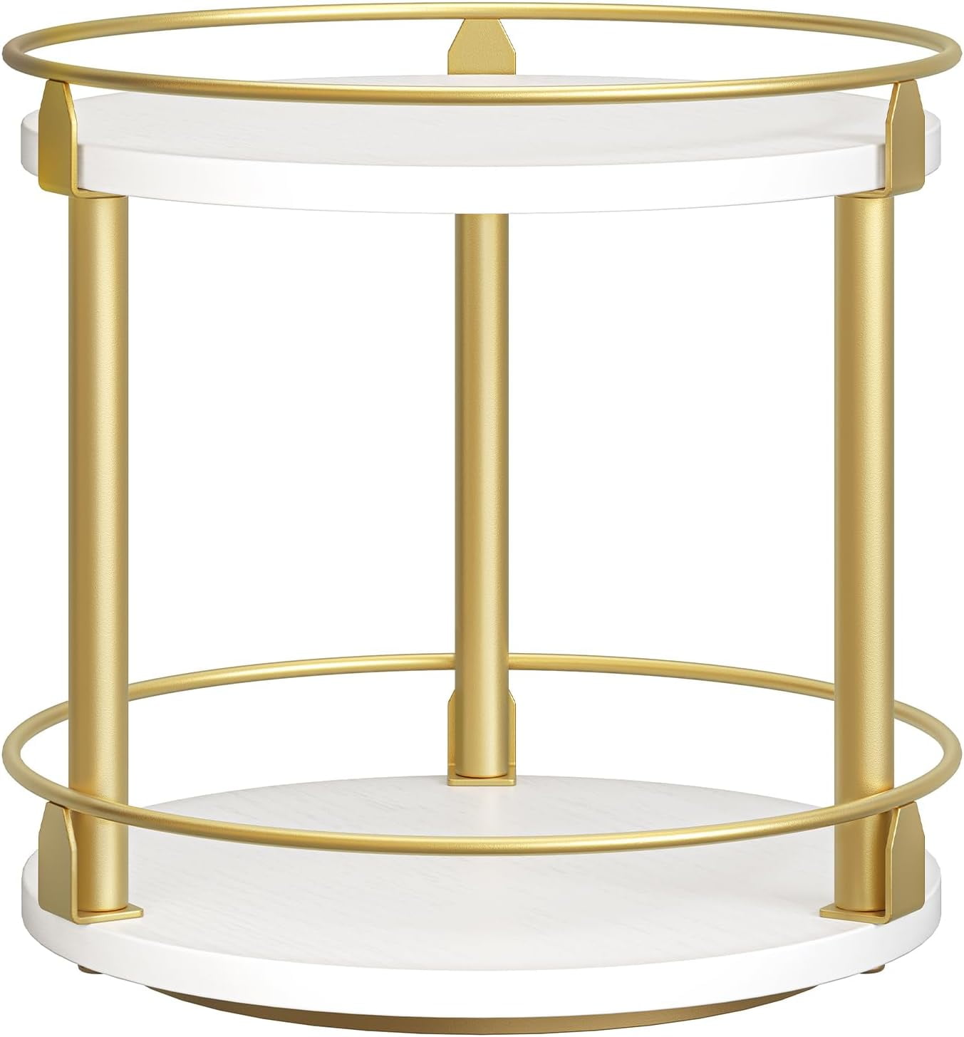 fdbtgysdb 3-Tier Lazy Susan Organizer Rotating Spice Rack Spinning ...