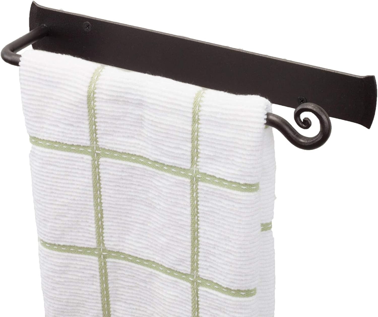 hltusdp Matte Black Hand Towel Holder for Bathroom - Handcrafted ...