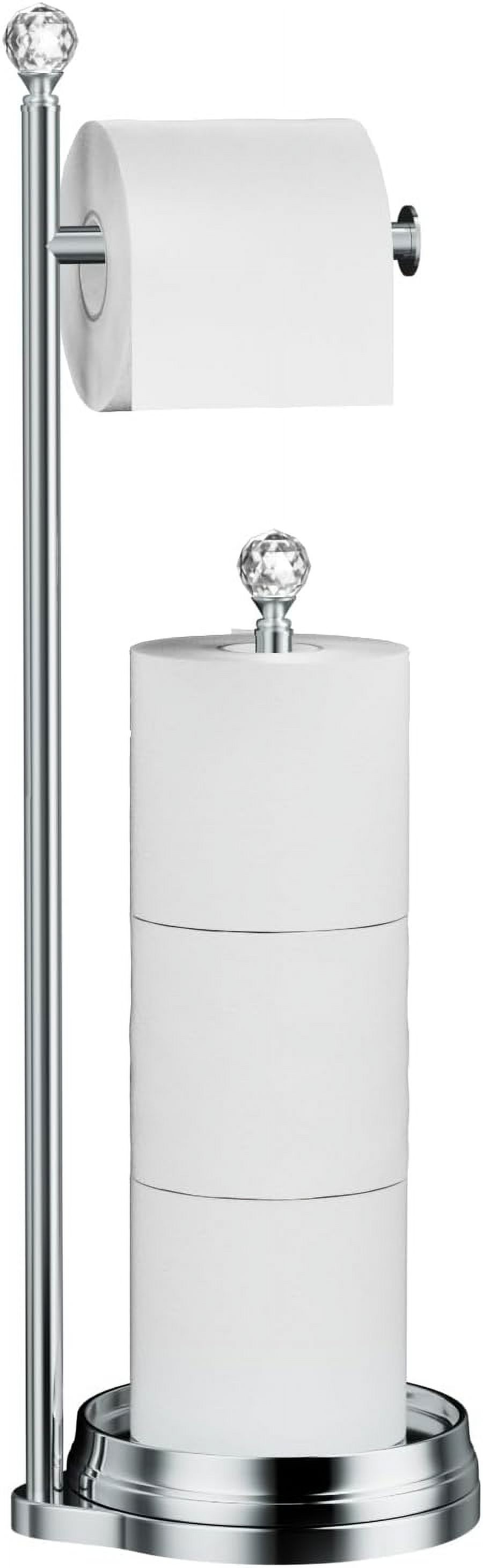 fdbtgysdb Toilet Paper Holder for Bathroom Heavy Weighted Metal Free ...