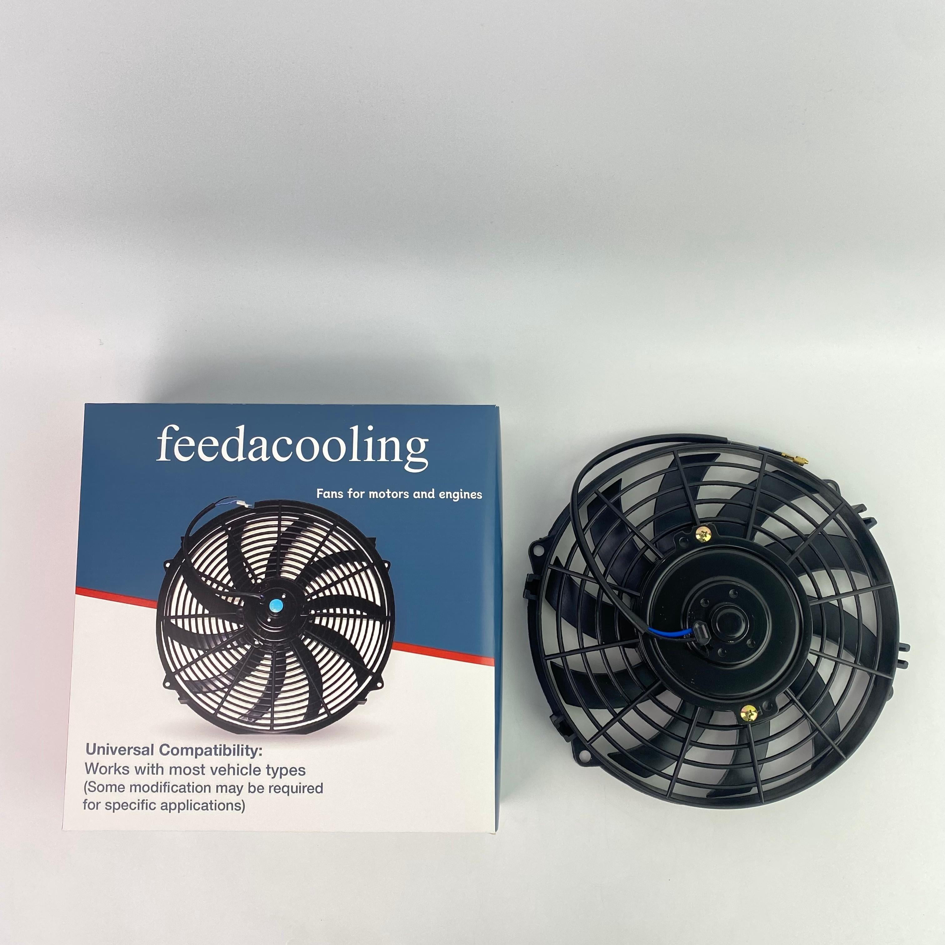 feedacooling Fans for motors and engines,16" Electric Radiator Cooling ...
